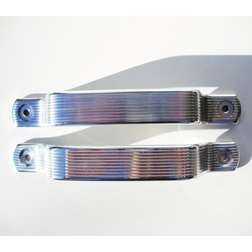 Splitscreen Cab door handle Pair- Fully Polished aluminium – VW Spares