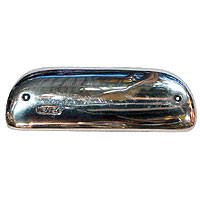 Beetle Robri running board stone guards, Cast flat 4 logo – VW Spares